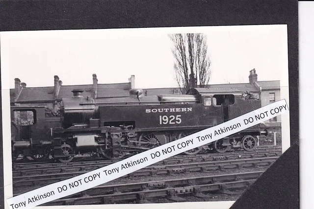 SOUTHERN RAILWAY - W Class 2-6-4T No. 1925 - Vintage Image - # L9663 £1 ...