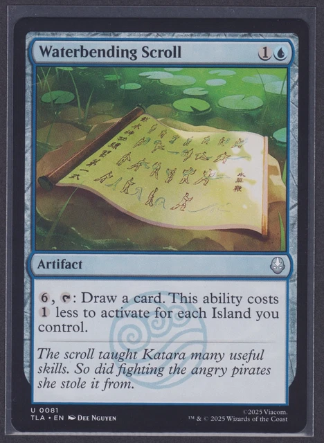 MTG - WATERBENDING Scroll #81 Avatar: The Last Airbender $1.00 ...