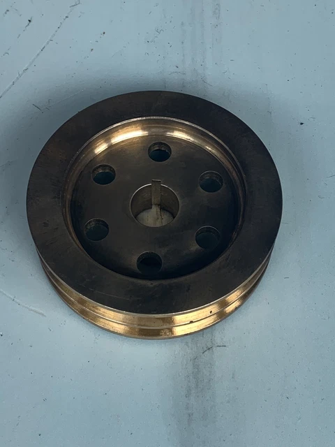WILLYS JEEP CJ2/3A Capstan Winch Crank Pulley Two groove Governor , Fan ...