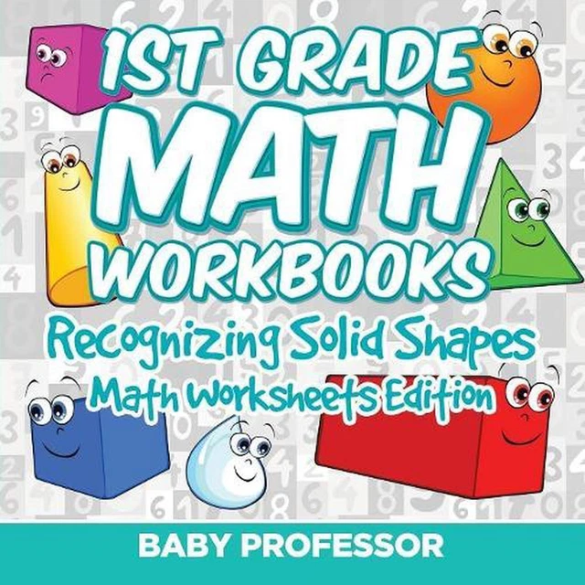 1ST GRADE MATH Workbooks: Recognizing Solid Shapes Math Worksheets ...
