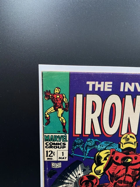 IRON MAN #1 Vol 1 (1968) Origin of Iron Man 1st Solo Iron Man Series ...