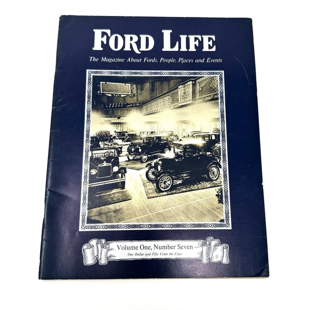 FORD LIFE MAGAZINE Book Volume 1 Number 7 Cars People Places Events Nov ...
