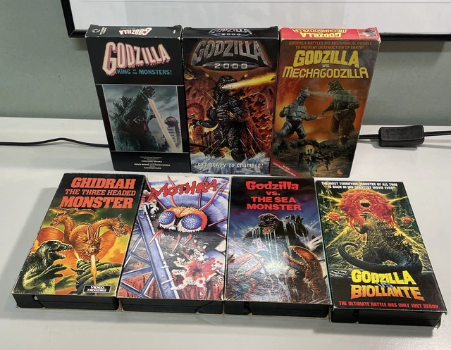 VINTAGE GODZILLA VHS Lot £2.44 - PicClick UK