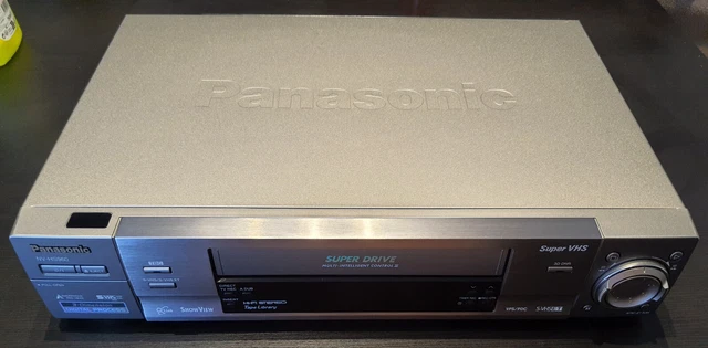 PANASONIC NV-HS960HIFI S-VHS -ET S-VHS Super Drive VHS/VCR Video ...