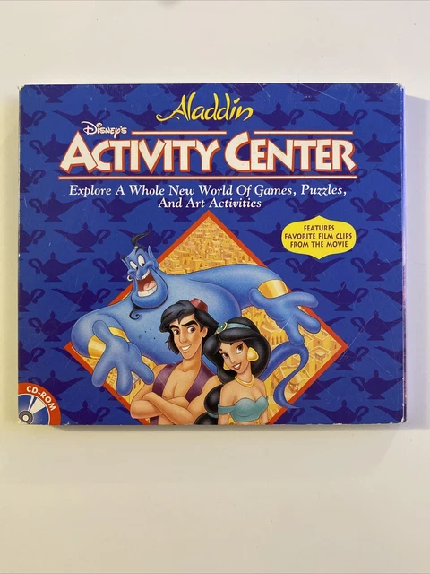 DISNEY’S ALADDIN ACTIVITY Center CD Rom £13.32 - PicClick UK