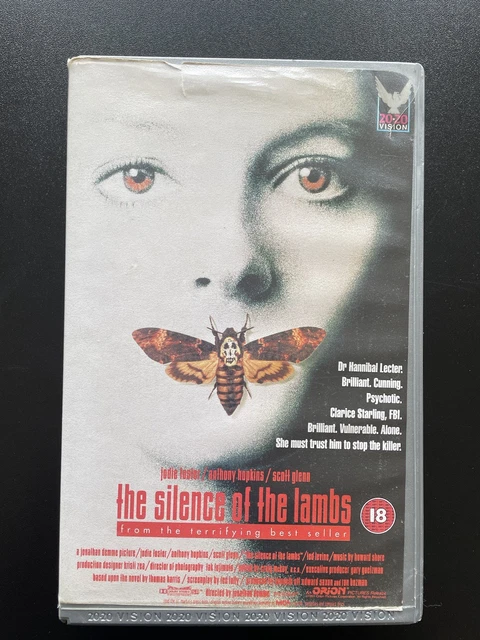 THE SILENCE OF the Lambs (VHS) 1991 Big Box Jodie Foster Anthony ...