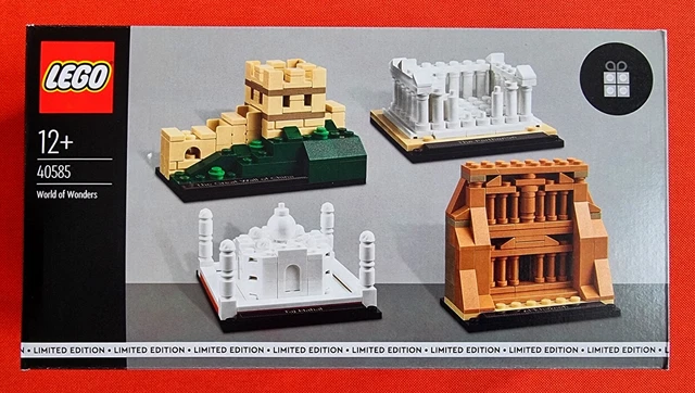 LEGO 40585 ARCHITECTURE World of Wonders Parete Partenone Limitata ...