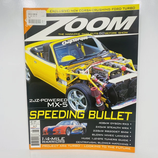 ZOOM MAGAZINE #71 294kw KE70 Corolla 13B RX7 3S-GTE Starlet RB20DET ...