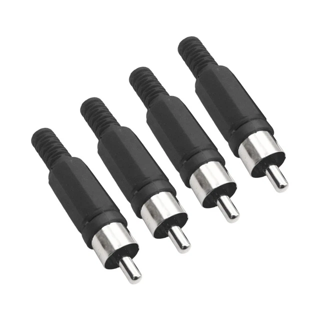 PROFESSIONAL GRADE MALE Connector Kit for Recording Studios Pack of 4 ...