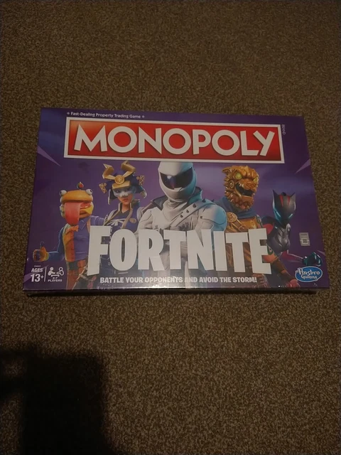 MONOPOLY FORTNITE EDITION Board Game by Hasbro Gaming Brand New And ...