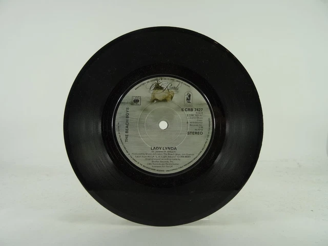 THE BEACH BOYS LADY LYNDA 73 (73) 2 Track 7" Single Plain Paper Sleeve ...