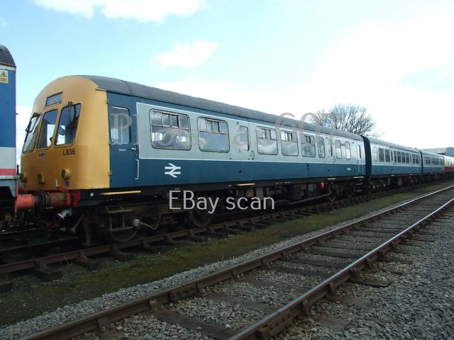 CLASS 101 L836, 3 car DMU, in BR Blue & White at Dereham, MNR £0.75 ...