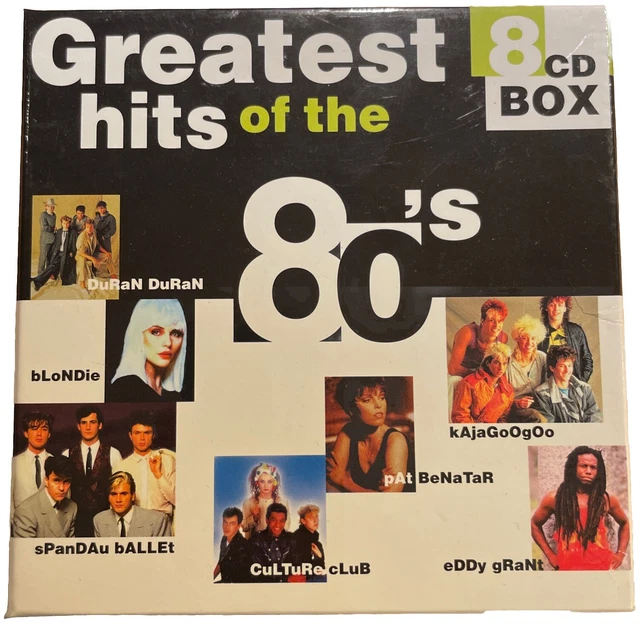 GREATEST HITS OF The 80'S 8 CD Box 144 Titel EUR 6,00 - PicClick DE