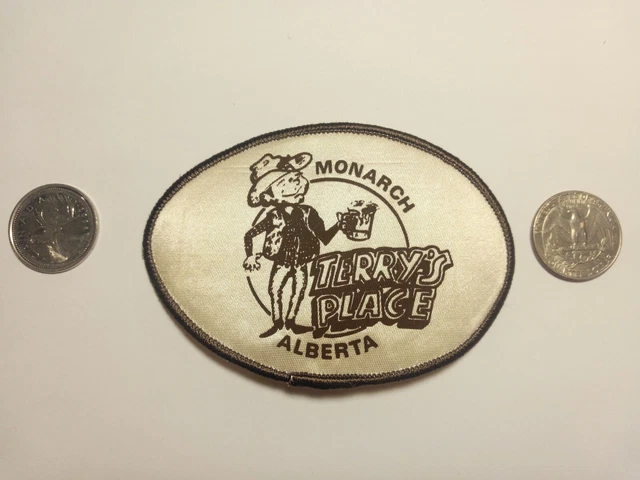 VINTAGE TERRY'S PLACE Night Club Monarch Hotel Alberta Patch Badge ...