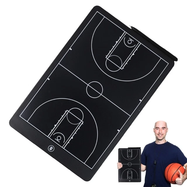 REUSABLE BASKETBALL COACHING Board Tactically Drawing Screen With ...