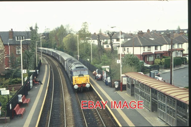 ORIGINAL 35MM SLIDE CLASS 47 LOCO NO 47712 PRIDE OF CARLISLE AT BURLEY ...