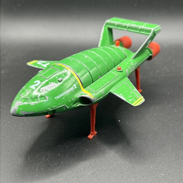 1992 THUNDERBIRD 2 Matchbox Die-Cast Gerry Anderson Thunderbirds Are Go ...