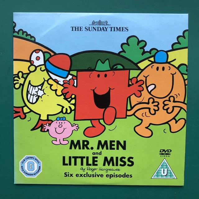 MR MEN | LITTLE MISS DVD PROMO Roger Hargreaves TV Kids Animation ...