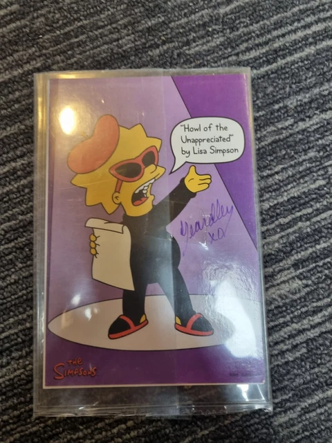 YEARDLEY SMITH THE Simpsons Voice Of Lisa Cards Inc Certified Autograph ...