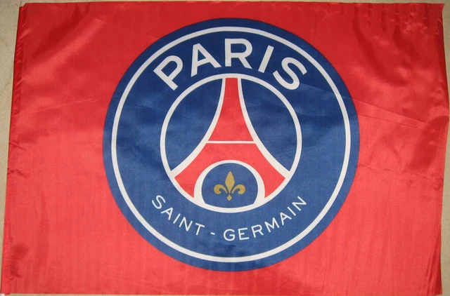 DRAPEAU PSG PARIS Saint- Germain Football Rouge Flag EUR 10,00 ...