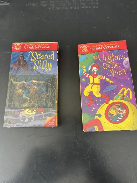THE WACKY ADVENTURES of ronald mcdonald vhs Set £7.12 - PicClick UK