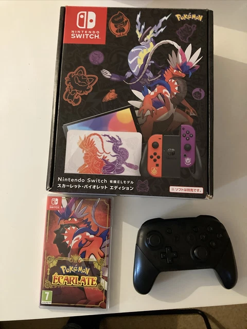 CONSOLE NINTENDO SWITCH OLED Edition Pokémon +Jeu Pokémon Écarlate ...