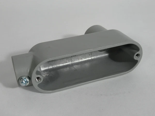 CENTAUR WI LB-C50 1/2" Threaded Aluminum Condulet w/o Cover Style LB ...
