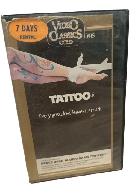TATTOO VHS 1980 Bruce Dern Big Box Ex Rental RARE £24.42 - PicClick UK