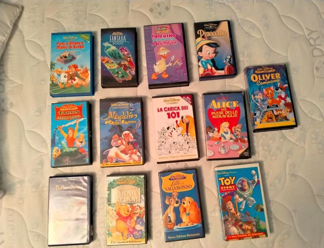CARTONI WALT DISNEY - usati vhs EUR 25,00 - PicClick IT