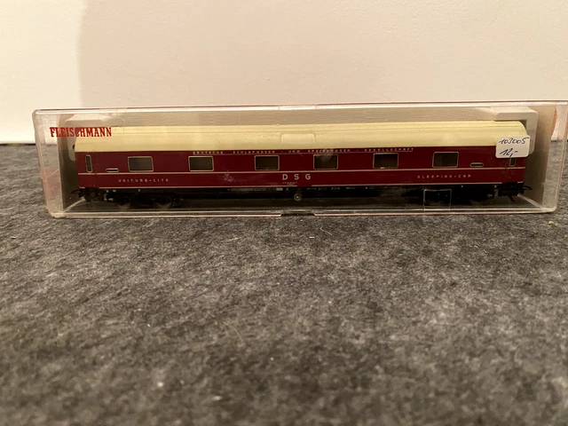 FLEISCHMANN 5106 K Schlafwagen DSG H0 Modelleisnebahn EUR 20,00 ...