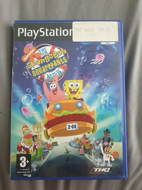 SPONGEBOB SQUAREPANTS THE Movie Playstation PS2 Video Game PAL £1.50 ...