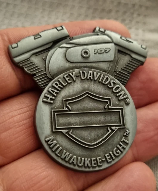HARLEY DAVIDSON PIN'S Rare, Collection, Vintage Collector Milwaukee Eight Tm 107 EUR 70,00 ...