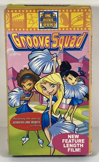 GROOVE SQUAD VHS DIC Toons NICKELODEON JENNIFER LOVE HEWITT OOP HTF £31 ...