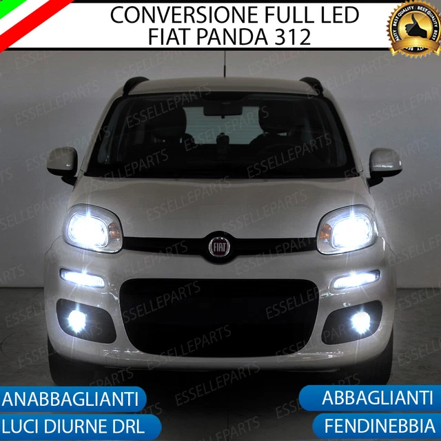 KIT FULL LED Fiat Panda Mk3 312 Anabbaglianti Abbaglianti Drl ...