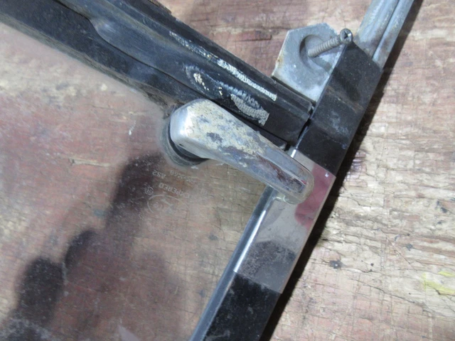 1970 FORD F250 truck door vent window frame glass trim assembly DRIVER ...
