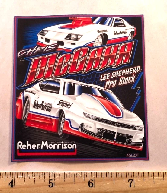 REHER-MORRISON LEE SHEPHERD-CHRIS McGRATH PRO STOCK NHRA Drag Racing ...