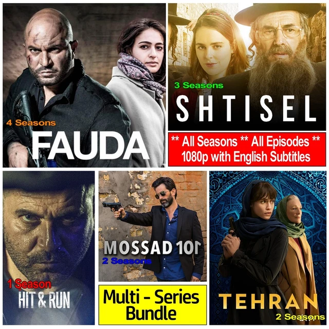 MOSSAD 101 * Shtisel * Fauda * Tehran * Hit & Run * USB * EngSubs ...