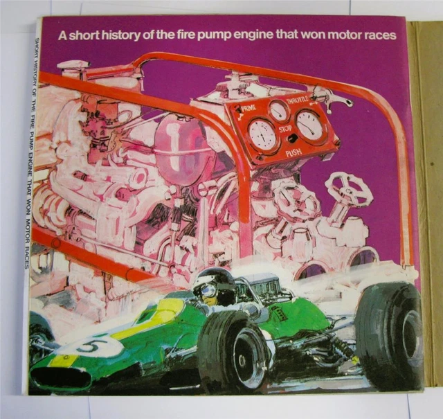 COVENTRY CLIMAX MOTOR Racing Publicity Piece Brochure 1960s Fire Pump ...