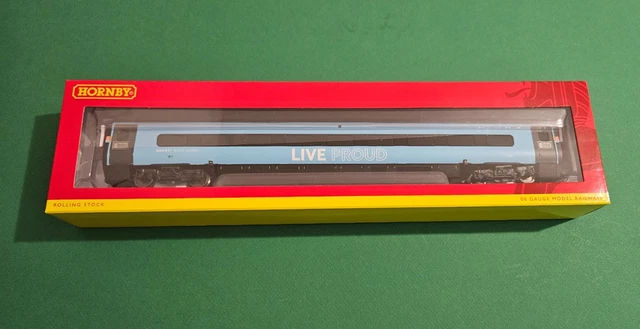 NEW HORNBY ROLLING Stock R40196 Pendolino Standard Buffet Pride Livery ...