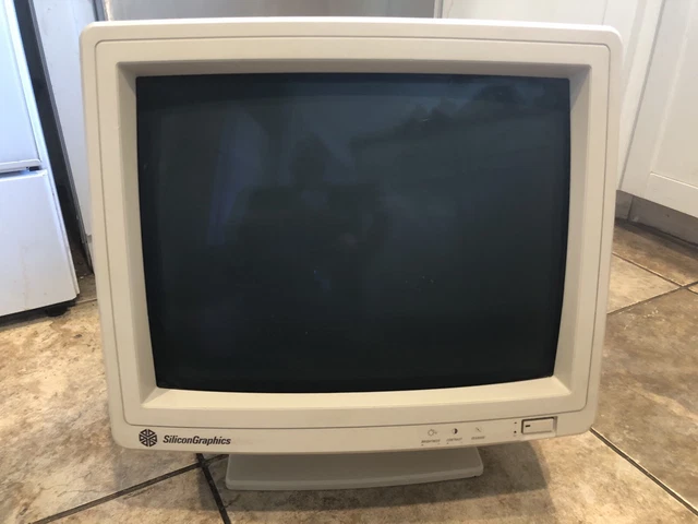 VINTAGE SILICON GRAPHICS SGI 19" CRT Monitor Model CM-2086 Professional ...