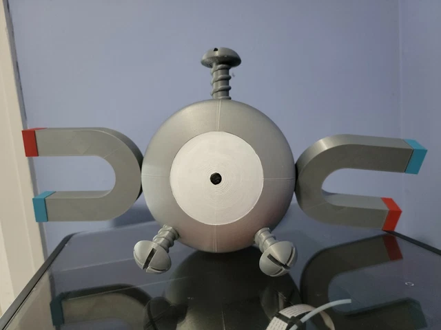 LIFE SIZED MAGNEMITE Custom Pokemon 18in Painted £78.35 - PicClick UK