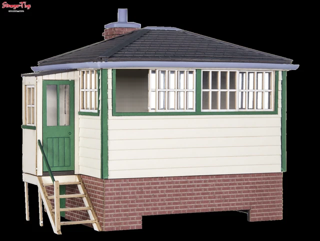 DAPOL KITMASTER GENESIS L&SWR Raised Signal Box (Instow) Kit O Gauge £ ...