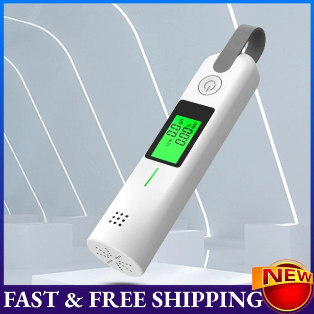 MINI ALCOHOL TESTER Type-C Charging High Sensitivity Breathalyzer High ...
