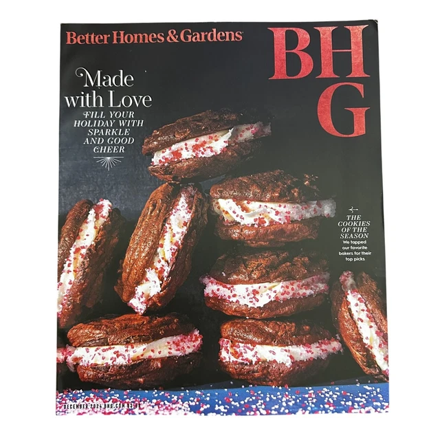 BETTER HOMES GARDENS Magazine BHG December 2024 Thanksgiving Giving ...