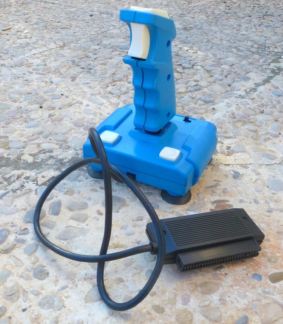 SINCLAIR ZX SPECTRUM. Quickshot (BLUE) Joystick with Kempston Interface ...