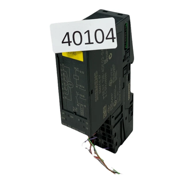 SIEMENS SIMATIC S7 1P 6ES7 138-4DE02-0AB0 Analogique Entrée EUR 166,39 ...