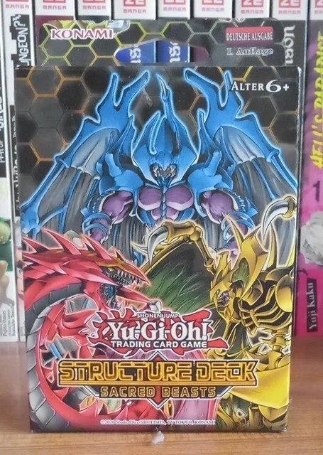 YU-GI-OH! STRUCTURE DECK Sacred Beasts OVP 1. Auflage deutsch Uria Hamon Raviel EUR 20,00 ...