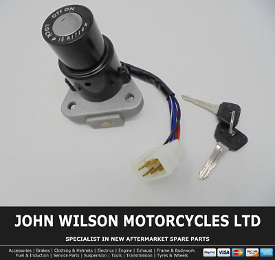 YAMAHA RD 350 LC YPVS 1983 Ignition Switch Lock Barrel £38.99 - PicClick UK