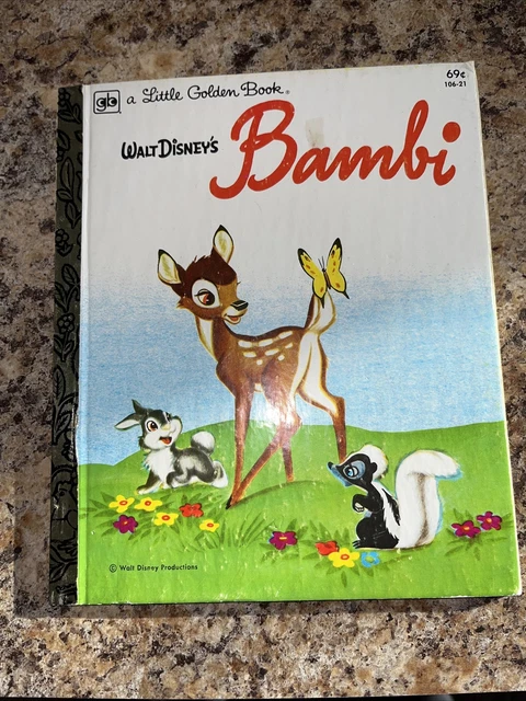 WALT DISNEY CLASSIC Storybook Collection Bambi Children's Book ... WALT DISNEY CLASSIC Storybook Collection Bambi Children's Book ...