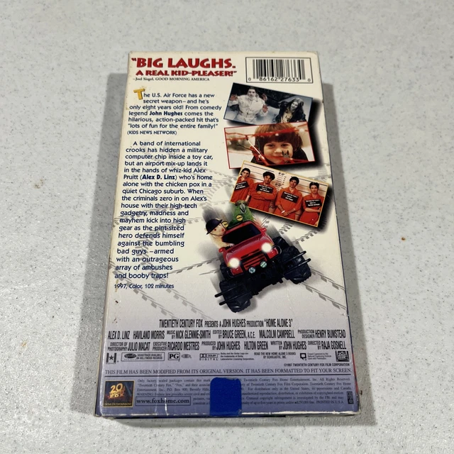 HOME ALONE 3 VHS 1998 Starring Alex Linz, Haviland Morris £9.59 ...